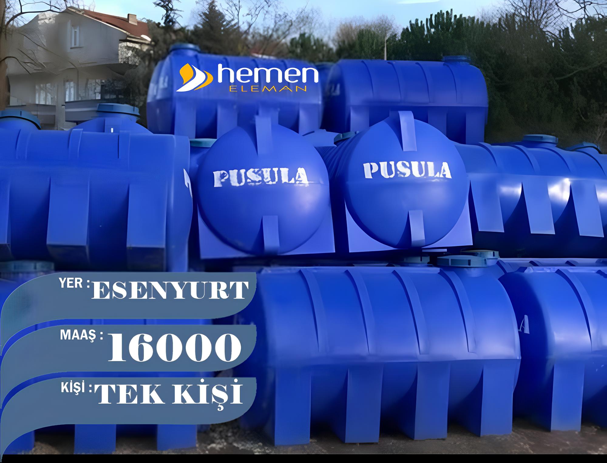 Bidon Yıkama - Hemen Eleman