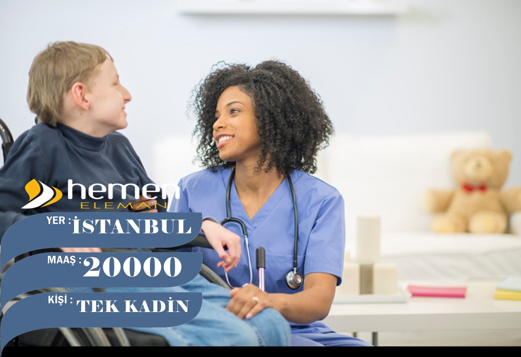 ENGELLİ ÇOCUK BAKIMI, İSTANBUL - Hemen Eleman