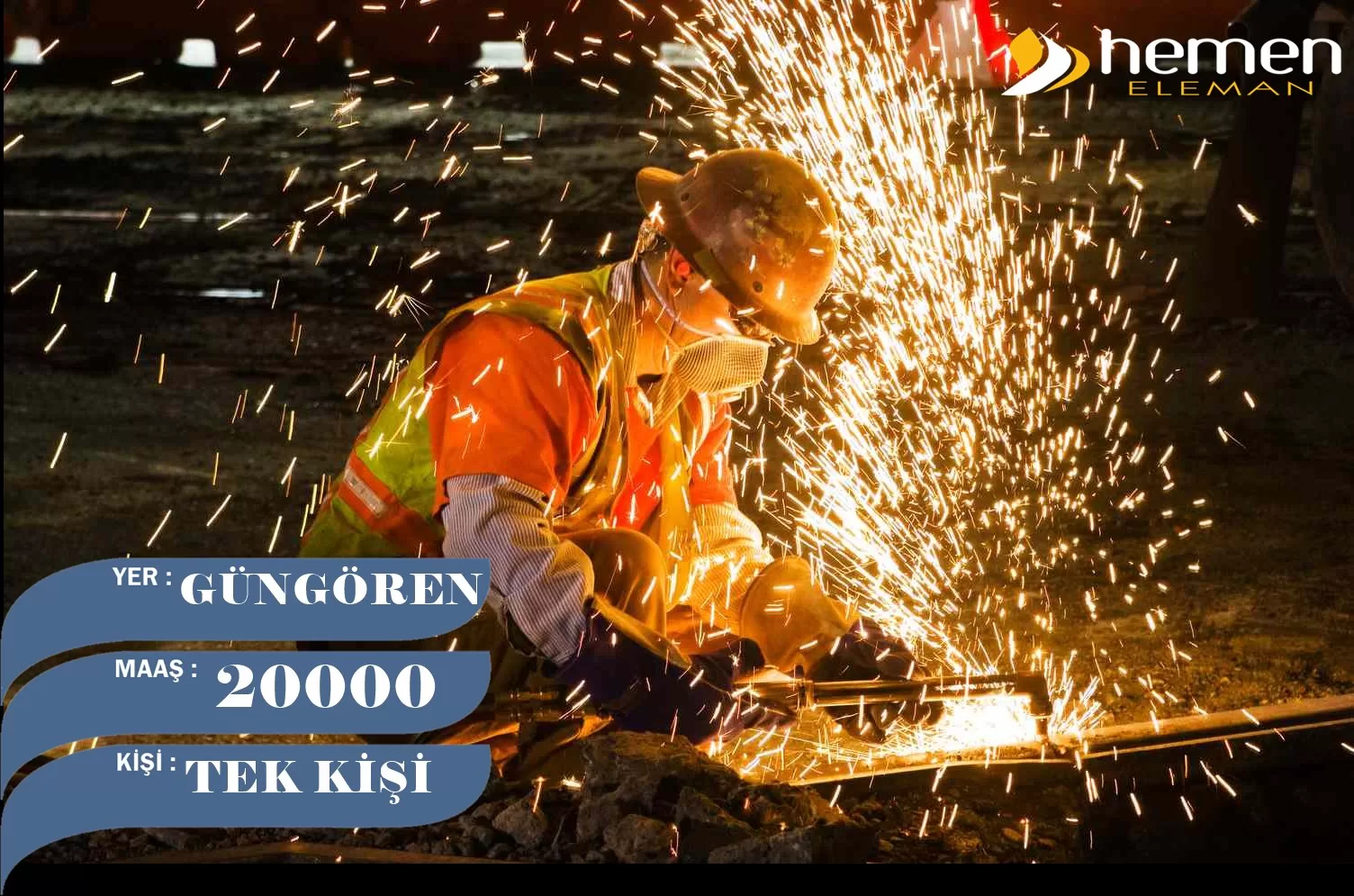 KAYNAK İŞİ, GÜNGÖREN - Hemen Eleman