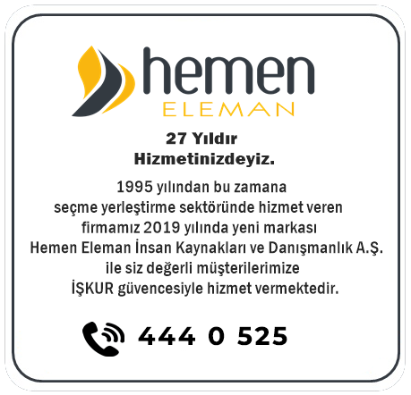 Hemen Eleman - Online Eleman Bulma Platformu